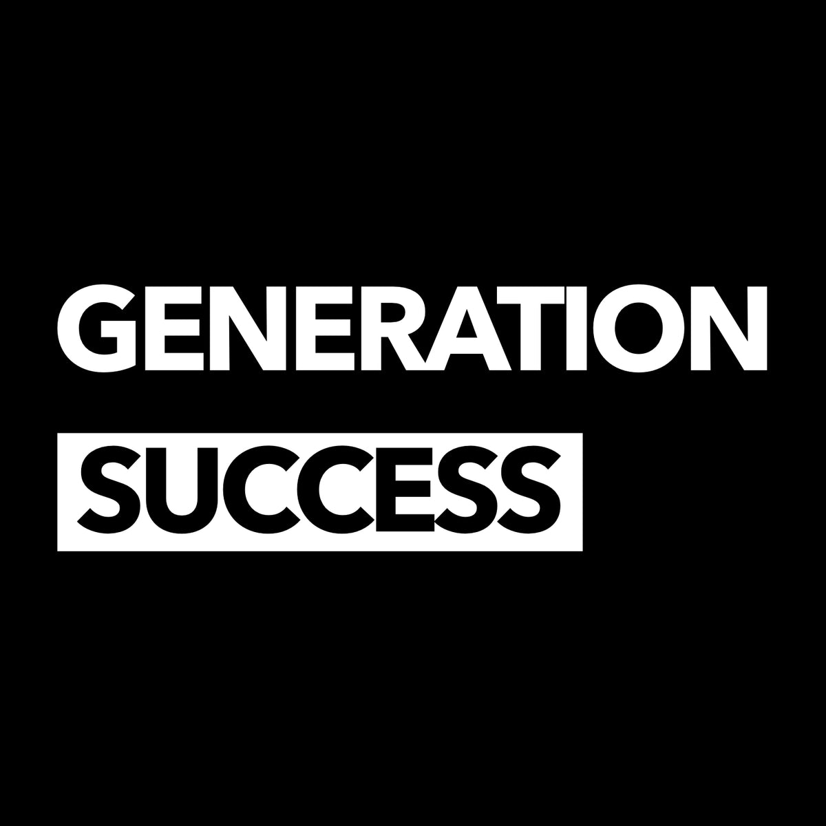 GENERATION SUCCESS - Erfolg im Blut | Motivierende Leinwände